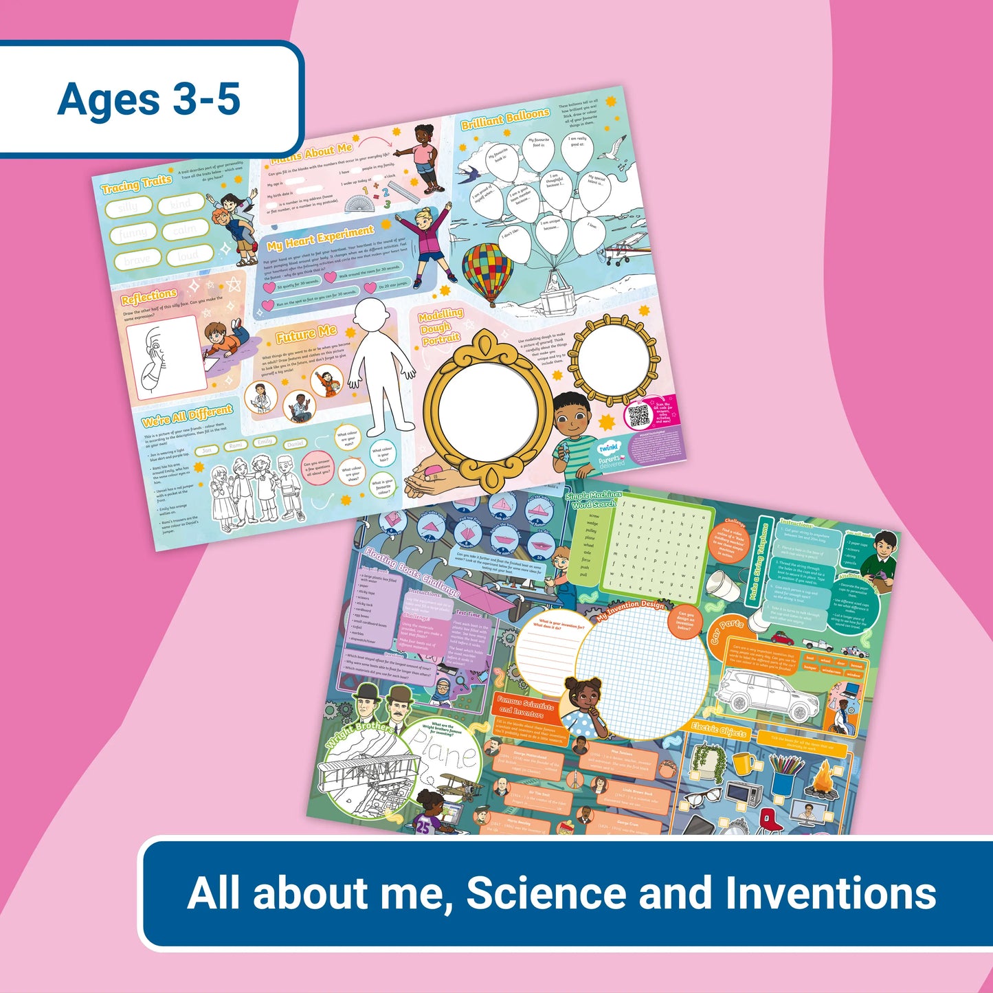 Giant Activity Mats - All About Me, Science and Inventions – Twinkl ...