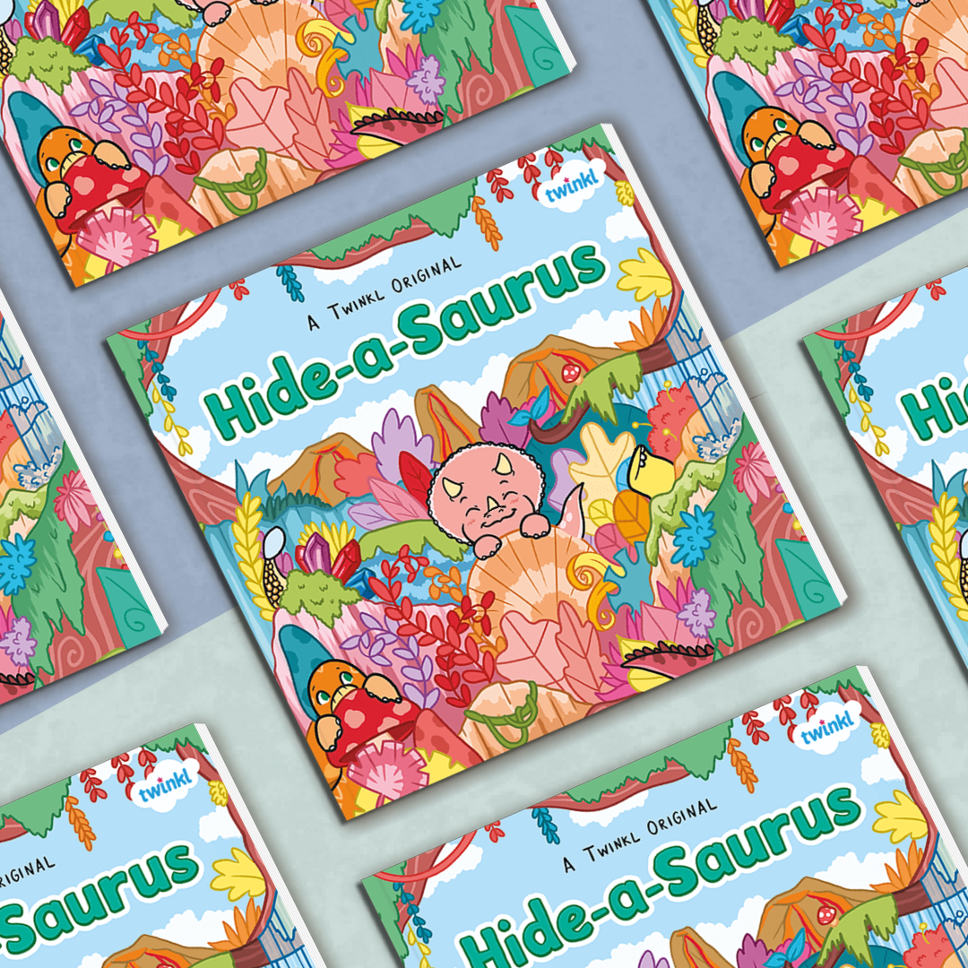 Hide-a-Saurus - Age 3-7 | Book – Twinkl Educational Publishing
