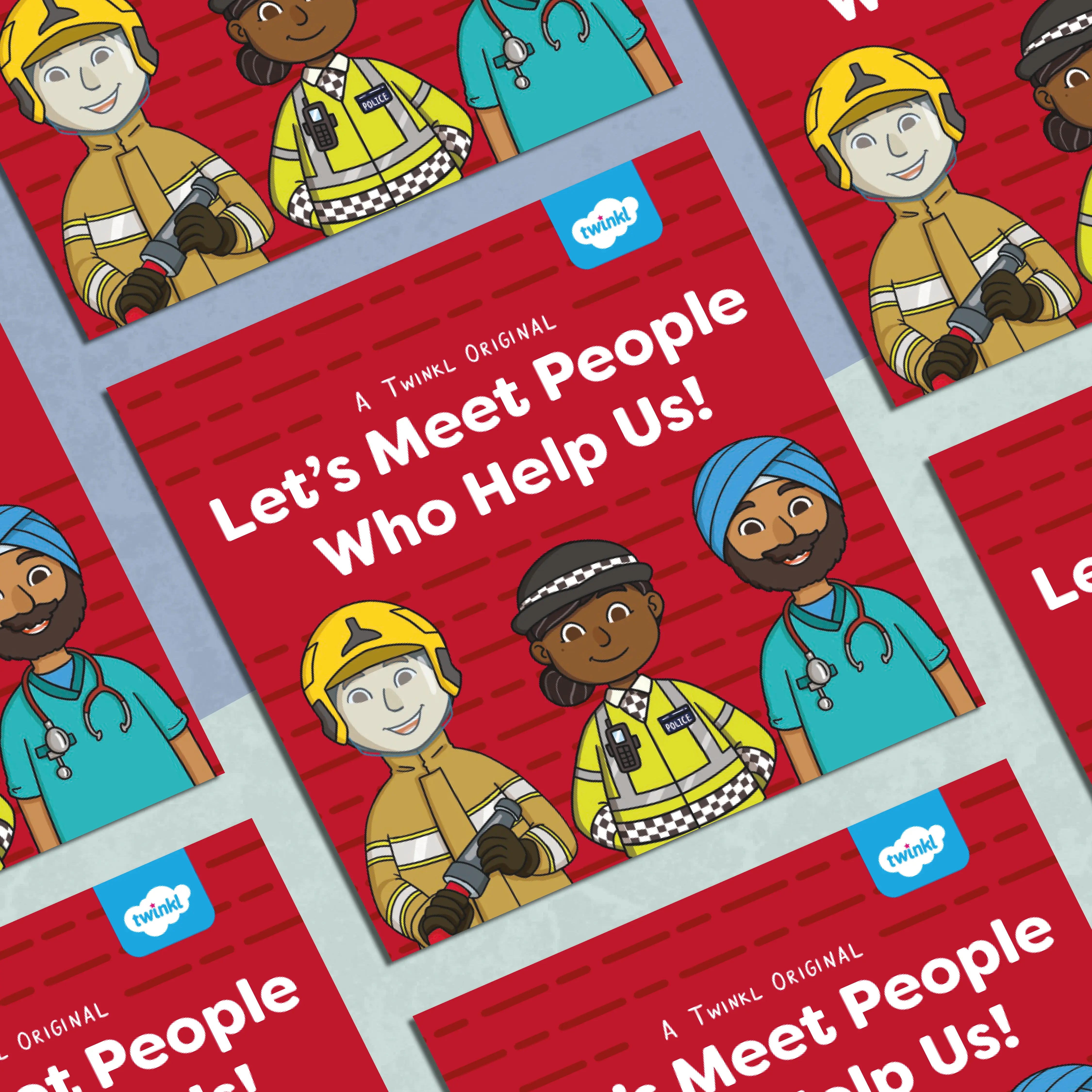 Let's Meet People Who Help Us! - Age 0-3 | Book – Twinkl Educational ...