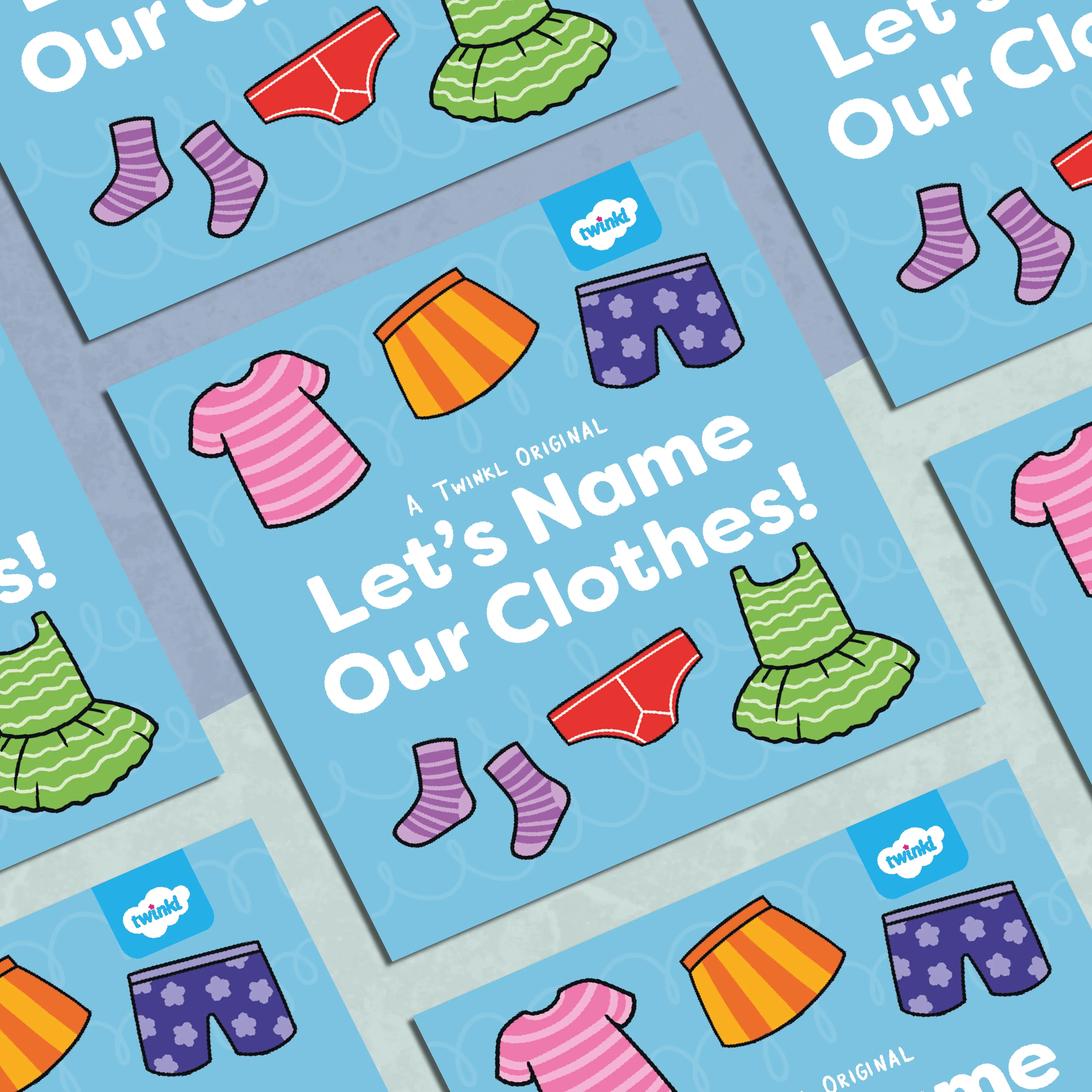 Let's Name Our Clothes! - Age 0-3 | Book – Twinkl Educational Publishing