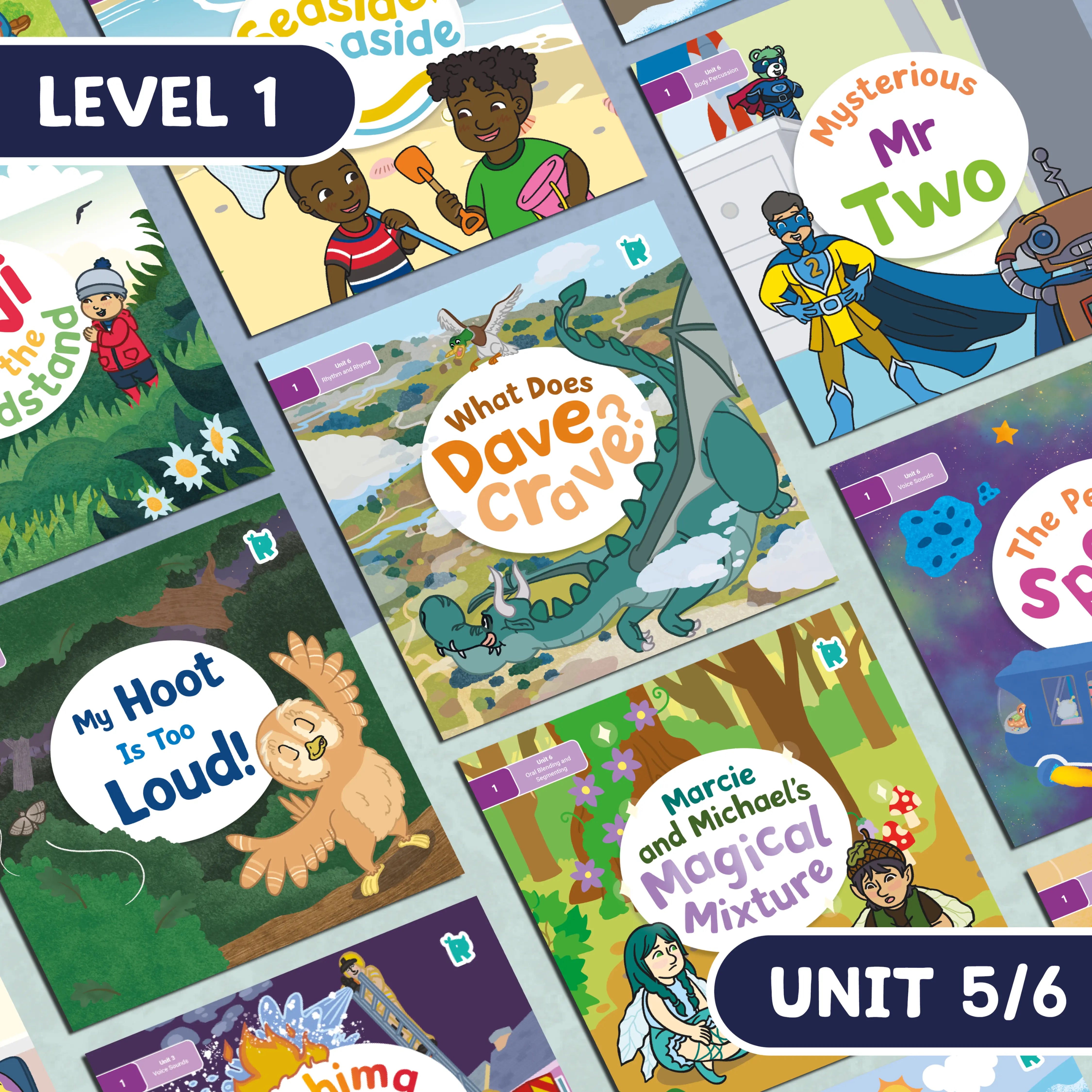 Twinkl Rhino Readers Level 1 Units 5/6: Building Foundations for Readi ...